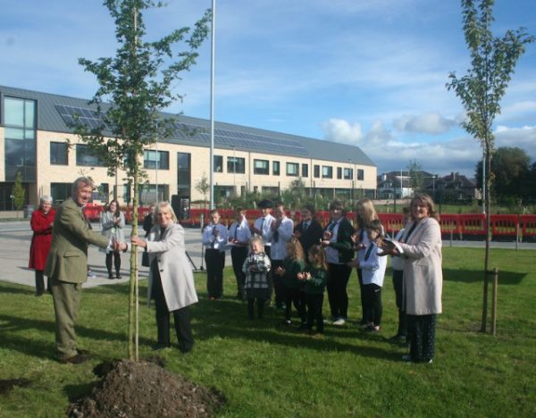 Tree Planting at Merkinch Primary School - The Highland Times