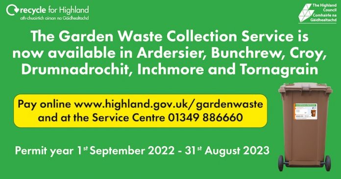 Garden Waste Collection Service Expanded - The Highland Times