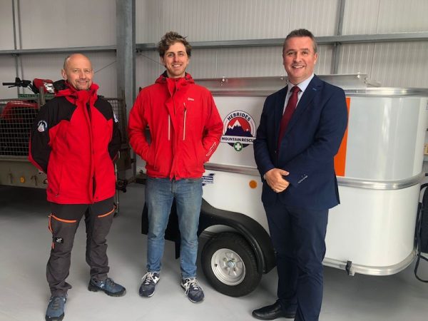 Isles MP Visits New Hebridean Mountain Rescue Base - The Highland Times
