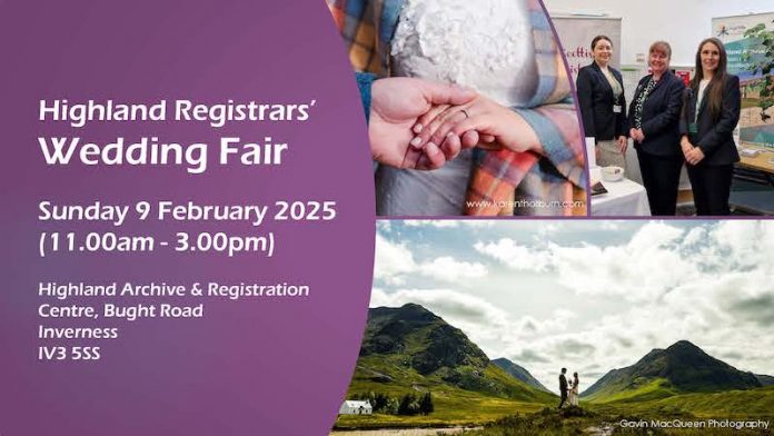 Plan Your Perfect Day at The Highland Wedding Fair - The Highland Times