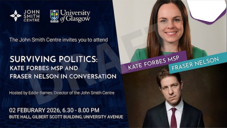 Surviving Politics in 2026 Brings Kate Forbes and Fraser Nelson to ...