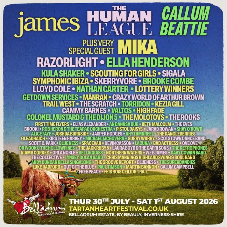 Belladrum Tartan Heart Festival Reveals Second Wave of Artists for 2026 ...